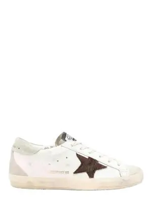 GOLDEN GOOSE Star Appliqué Sneakers - White
