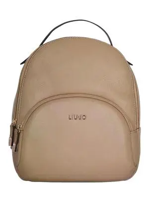 Liu Jo Logo-detail Backpack - Neutrals