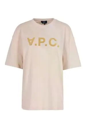 A.p.c. Logo-detail T-shirt - Neutrals