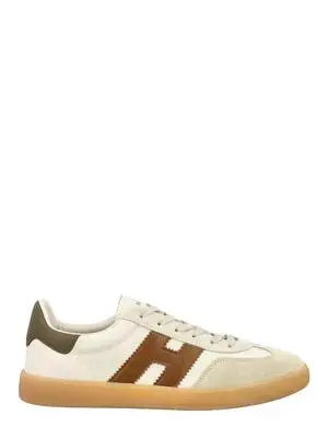 Hogan Logo Appliqué Sneakers - Neutrals