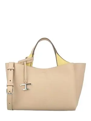TOD'S Leather Mini Bag - Neutrals