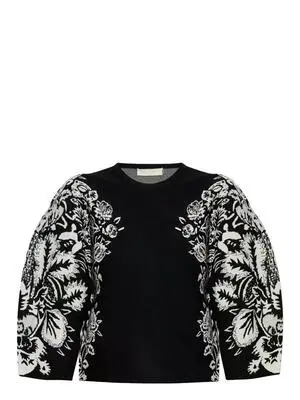 Ulla Johnson Floral-print Blouse - Black