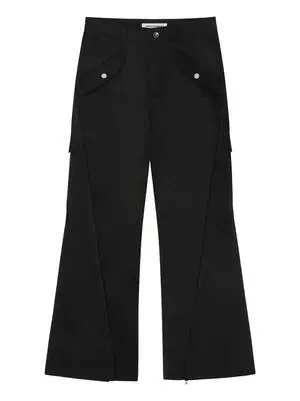 FFFPOSTALSERVICE Zip-detail Cargo Pants - Black