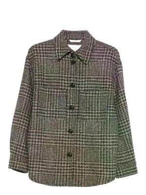 Marc O'polo Checked Overshirt - Brown