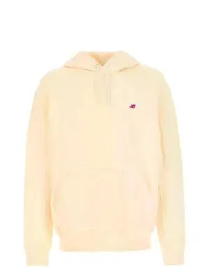 NEW BALANCE Hooded Pocket Sweatshirt - Yellow