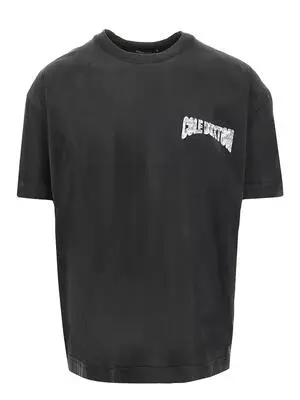 COLE BUXTON Logo-print T-shirt - Grey