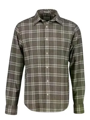 Gant Check-patterned Shirt - Brown