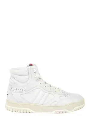 Gucci Re-web High-top Sneakers - White