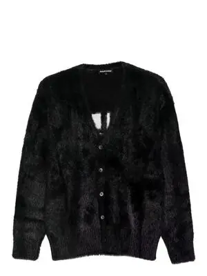BOILER ROOM Hairy Cardigan - Black