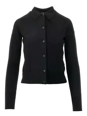 Max Mara Buttoned Cardigan - Black