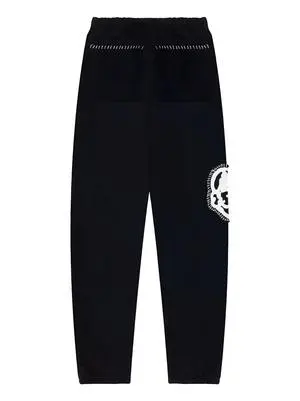 CHITO Appliqué-detail Track Pants - Black