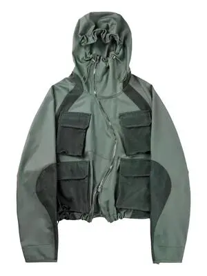 FFFPOSTALSERVICE Zip-up Hooded Jacket - Green