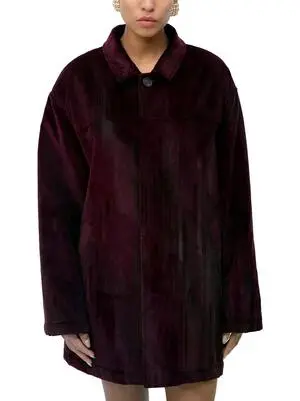 N°21 Corduroy Coat - Purple