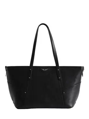 Zadig&Voltaire Leather Tote Bag - Black