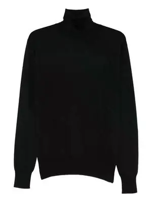 JIL SANDER High-neck T-shirt - Black