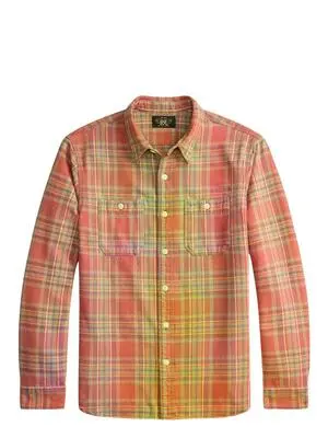 Ralph Lauren Checked Cotton Shirt - Red