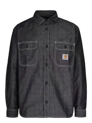 Carhartt Work In Progress Chest-pocket Long-sleeve Shirt - Black