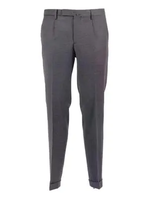 BRIGLIA 1949 Pleated Trousers Grey