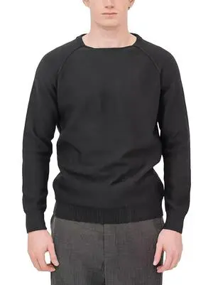 FORME D'EXPRESSION Crew-Neck Long Sleeve Sweater