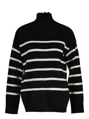 Gant Striped Pullover Sweater - Blue