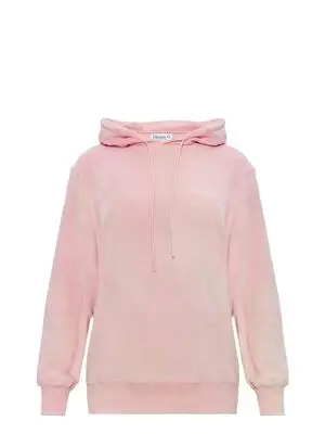 Hunza G Terry Towelling Hoodie - Pink