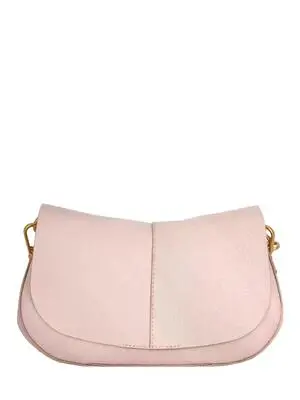 GIANNI CHIARINI Top-flap Shoulder Bag - Pink