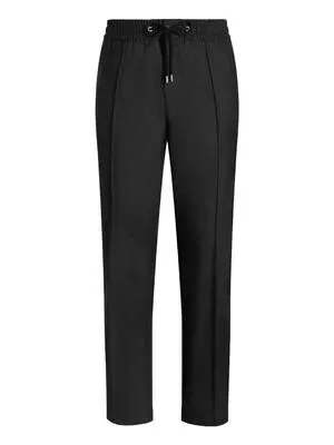 Dolce & Gabbana Virgin Wool Trousers - Brown
