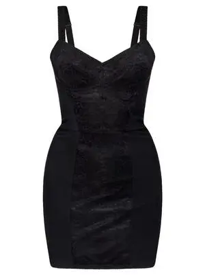 Dolce & Gabbana Sleeveless Mini Dress - Black