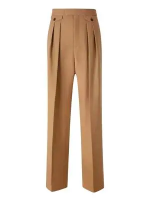 Chloé Flap-pockets Trousers - Neutrals