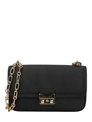 Michael Kors Tribeca Chain-link Cross Body Bag - Black
