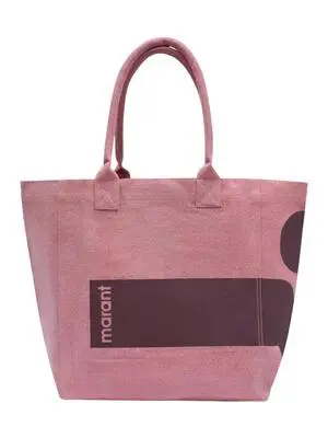 Isabel Marant Logo-print Tote Bag - Pink