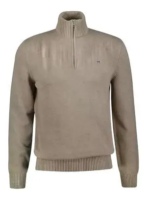 Gant Half-zip Sweater - Neutrals