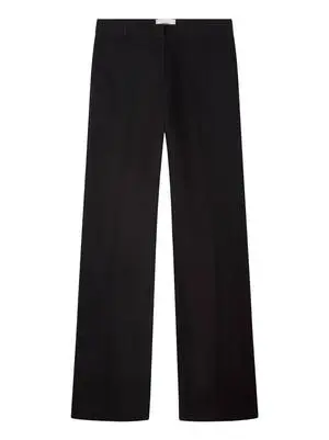 Coperni Flared Trousers With Rear Pocket - Black