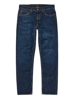 Nudie Jeans Gritty Jackson Straight-leg Jeans - Dark Blue