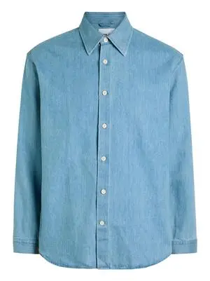 Nn07 Casper Denim Shirt - Blue
