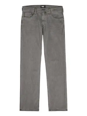 Paige Normandie Straight-leg Jeans - Grey