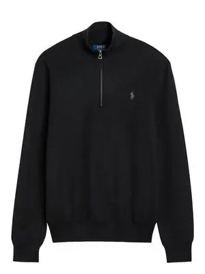 Polo Ralph Lauren Logo Cotton Jumper - Black