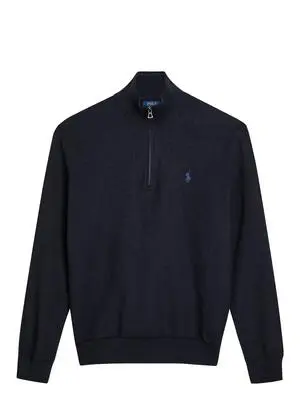 Polo Ralph Lauren Logo Cotton Jumper - Navy
