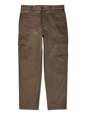 Nn07 Mylo Stretch-cotton Cargo Trousers - Bronze