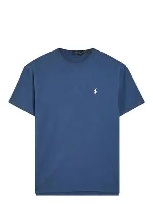 Polo Ralph Lauren Logo Cotton T-shirt - Navy