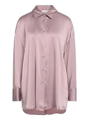 SEMICOUTURE Satin Shirt - Pink