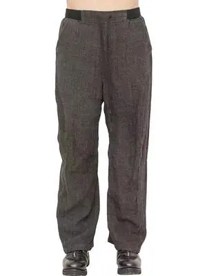 THE VIRIDI-ANNE Drawstring-fastening Trousers - Grey