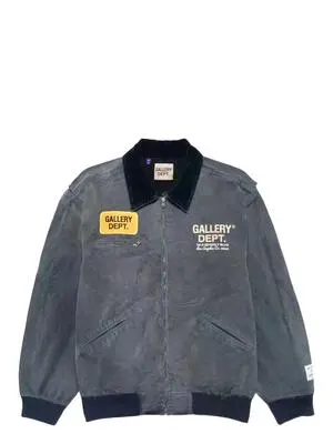 GALLERY DEPT. Corduroy-collar Denim Jacket - Blue
