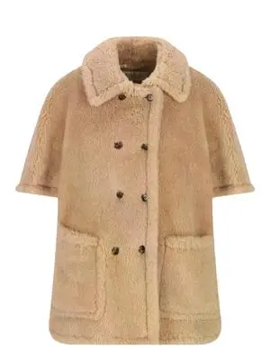 Max Mara Buttoned Jacket - Neutrals