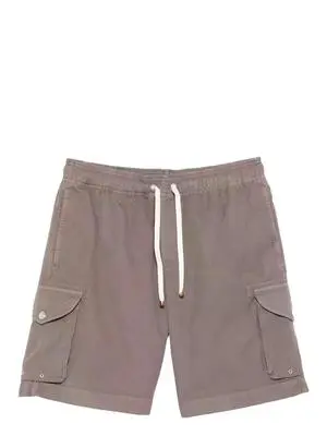 Brunello Cucinelli Cargo Shorts With Drawstring Fastening - Grey