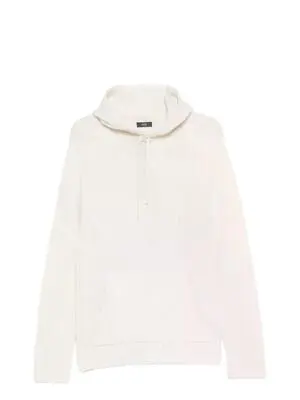 HOSIO Pouch-pocket Hoodie - Neutrals
