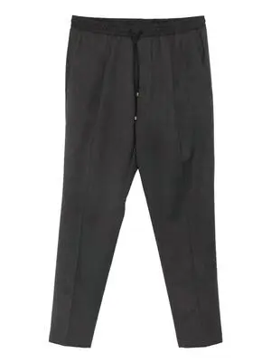 BRIGLIA 1949 Drawstring-waist Trousers - Grey