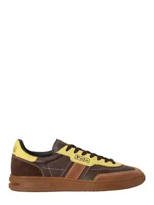 Polo Ralph Lauren Bedford Suede Trainer - Brown