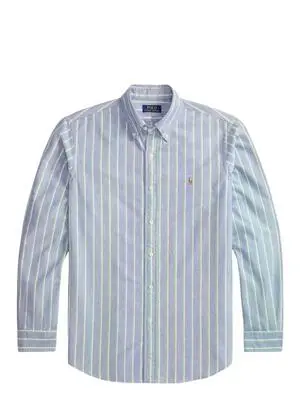 Polo Ralph Lauren Striped Buttoned Shirt - Blue