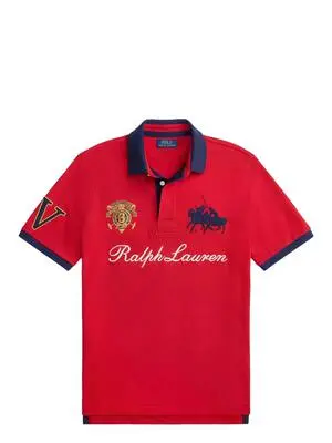 Polo Ralph Lauren Crest-embroidered Polo Shirt - Red